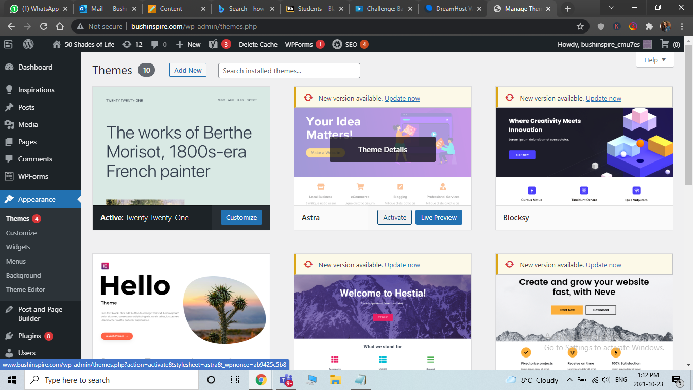 How to Customize WordPress Website: Step-by-Step - 50 Shades of Life